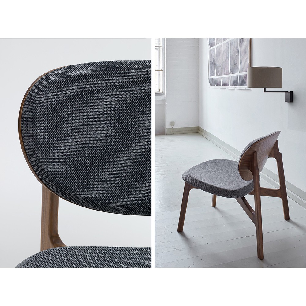 Buy the Zeitraum Zenso Lounge Chair - Fully Upholstered at nest.co.uk