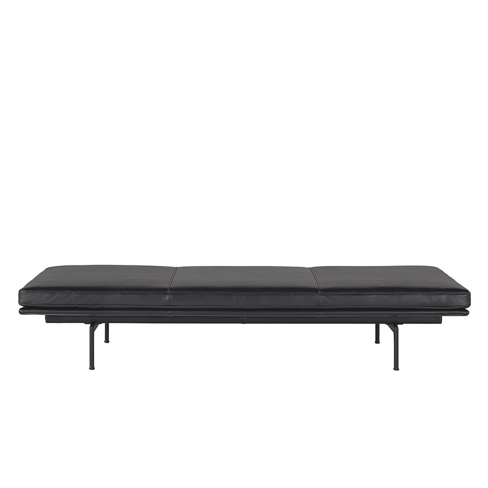 Buy the Muuto Outline Daybed - Leather at nest.co.uk