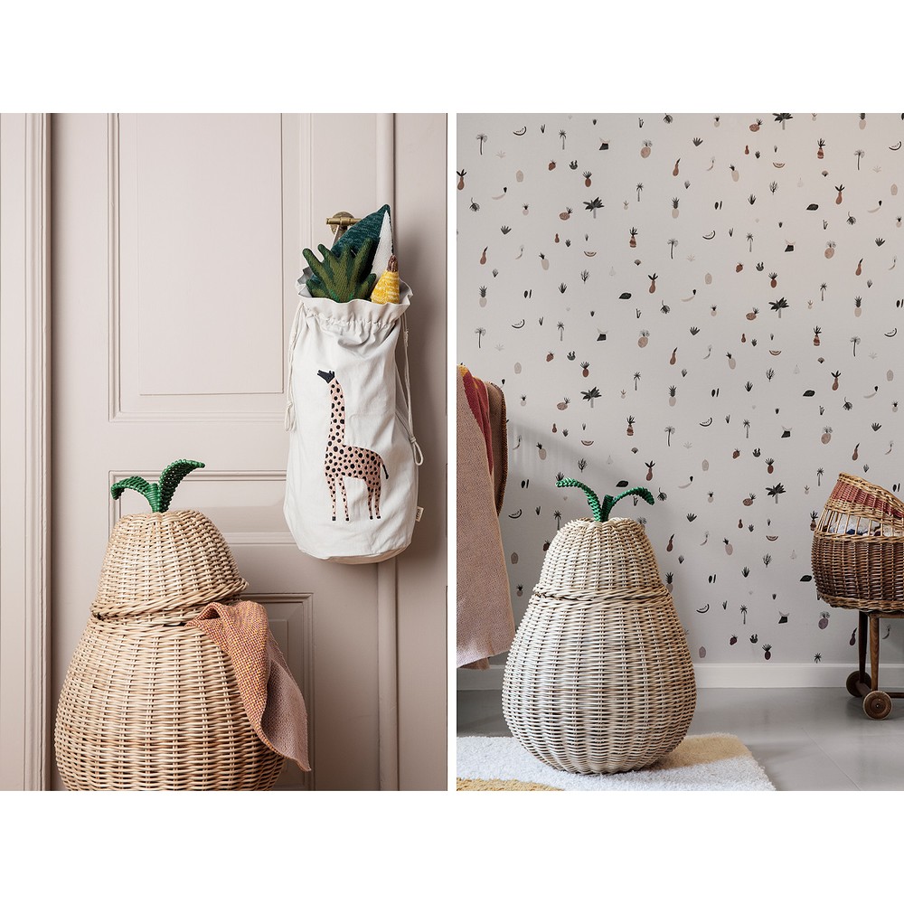 Buy the Ferm Living Pear Braided Storage Basket at nest.co.uk