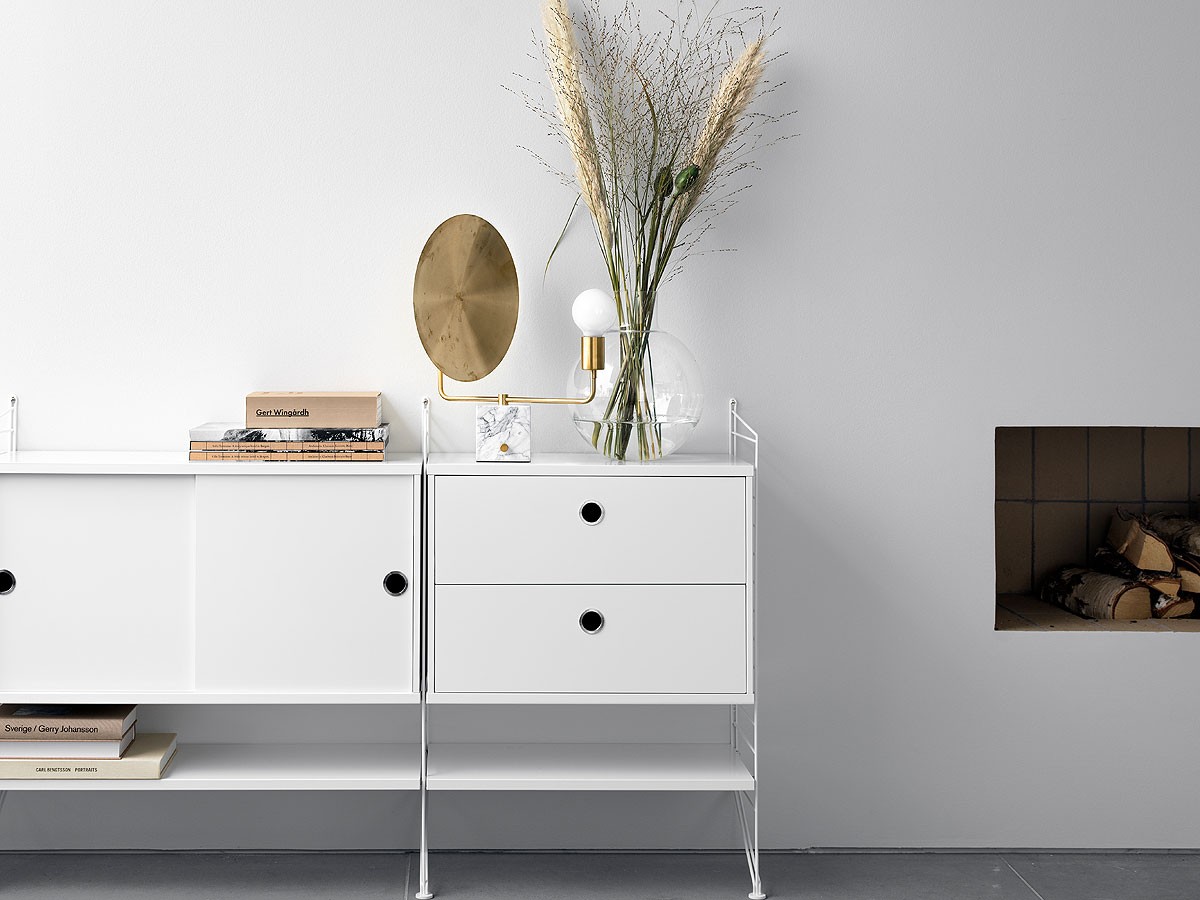 Buy the String Modular Shelving - Chest with Drawers at nest.co.uk