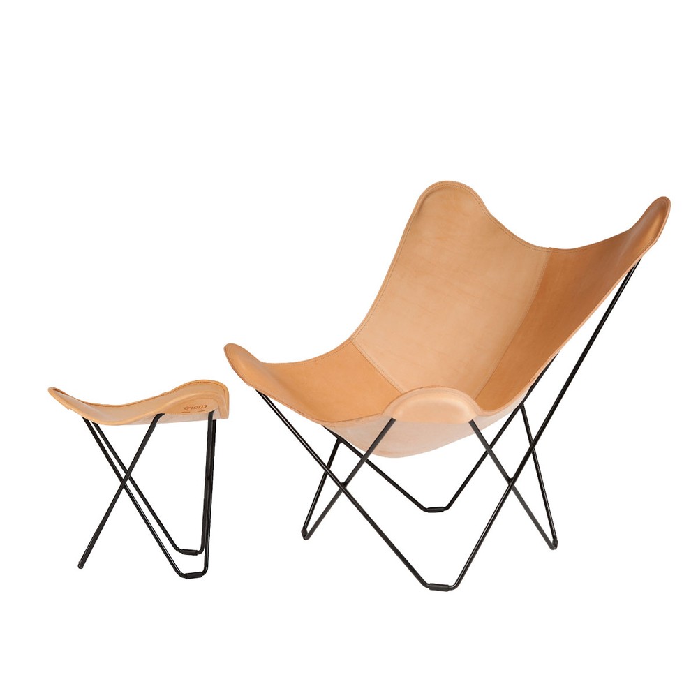 Buy the Cuero Design Leather Butterfly Chair – Pampa Mariposa & Flying ...