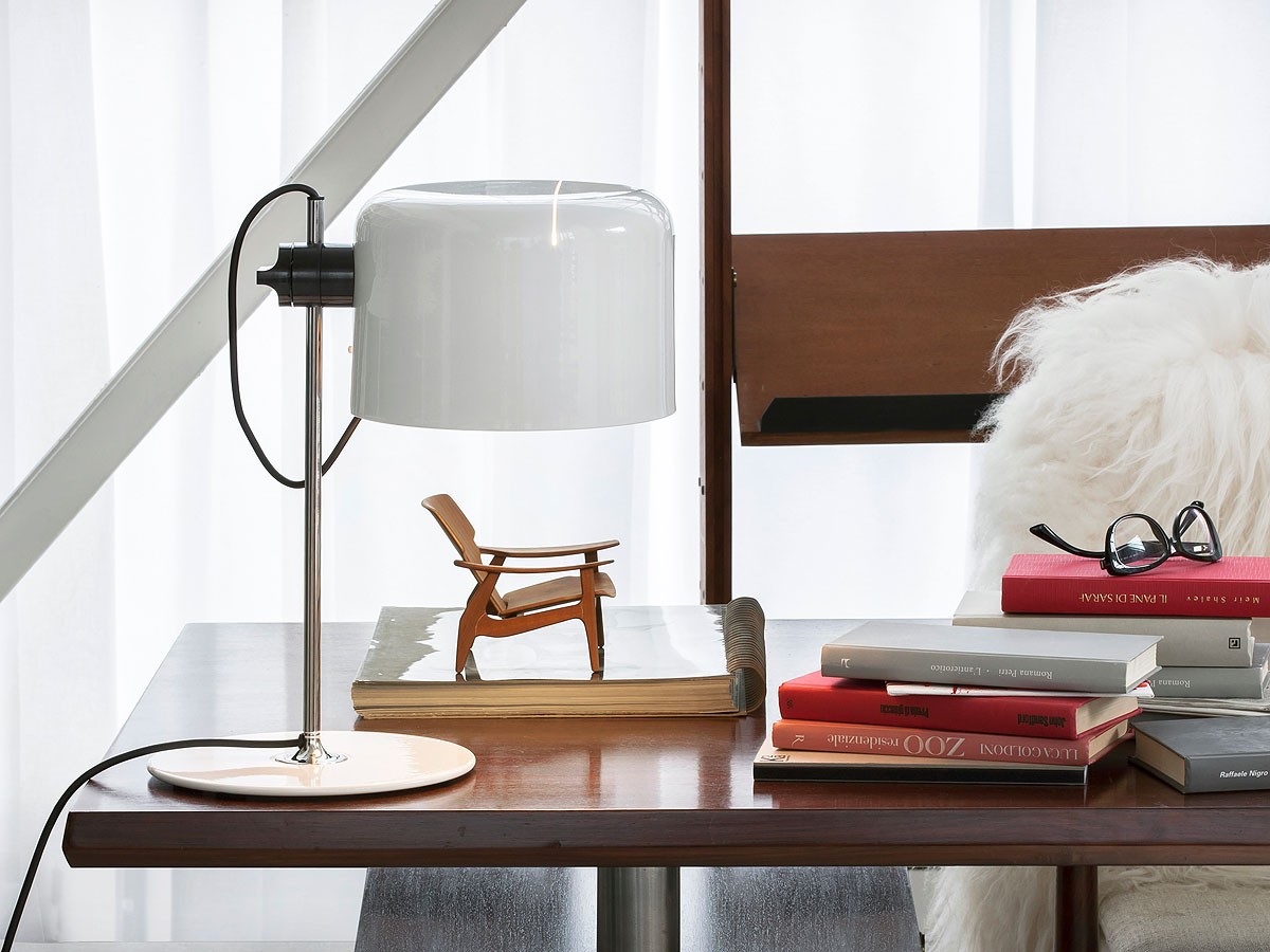 Buy the Oluce Coupe Table Lamp at nest.co.uk