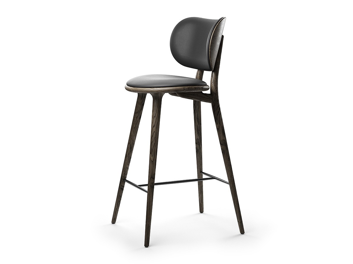 Buy the Mater High Stool with Backrest at nest.co.uk