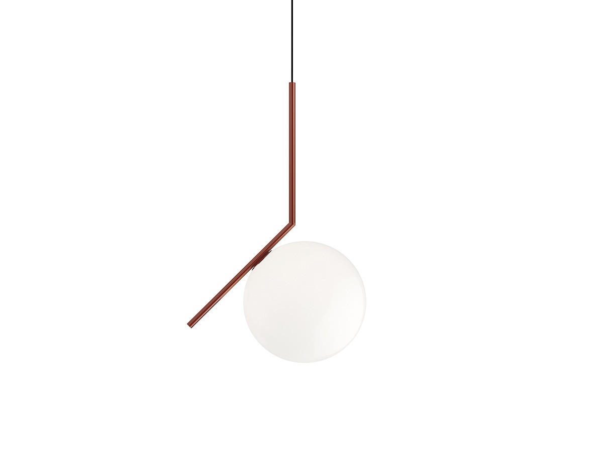 Buy the Flos IC S1 Suspension Light in S1 (Diameter: 20cm) at nest.co.uk
