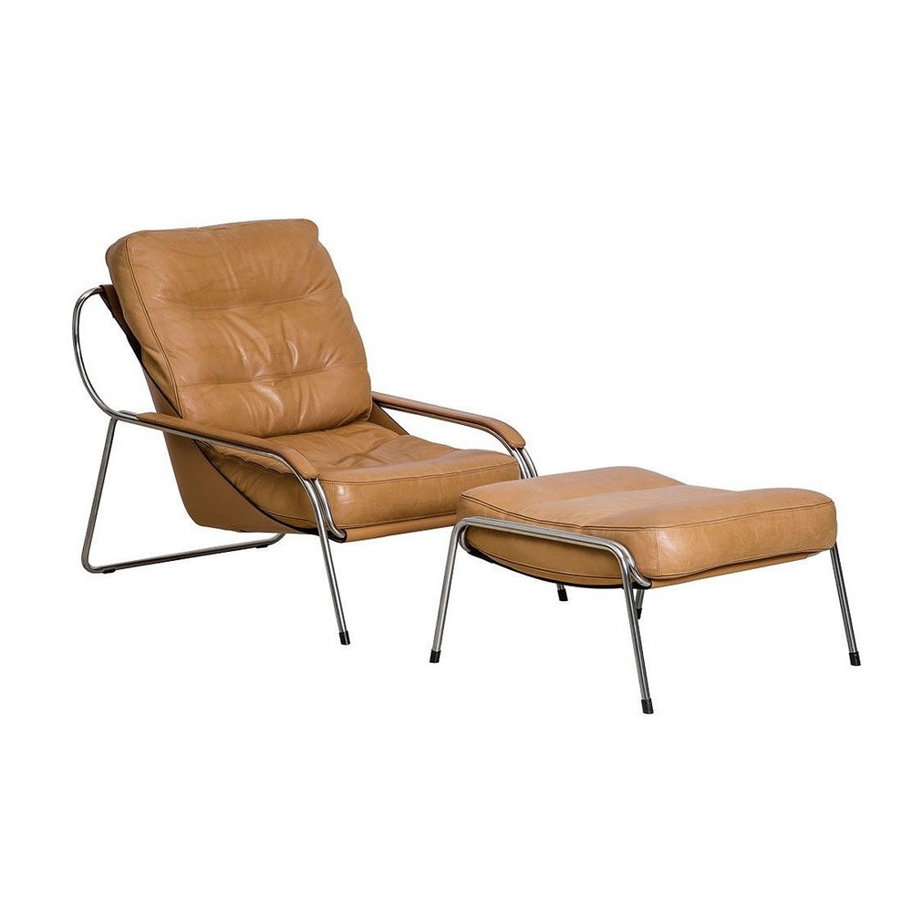Buy the Zanotta 900 Maggiolina Lounge Chair and Footstool at nest.co.uk