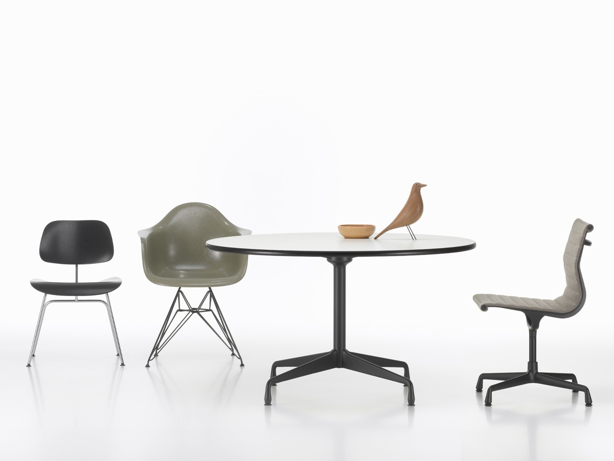 Buy the Vitra Eames Segmented Dining Table - Round at nest.co.uk