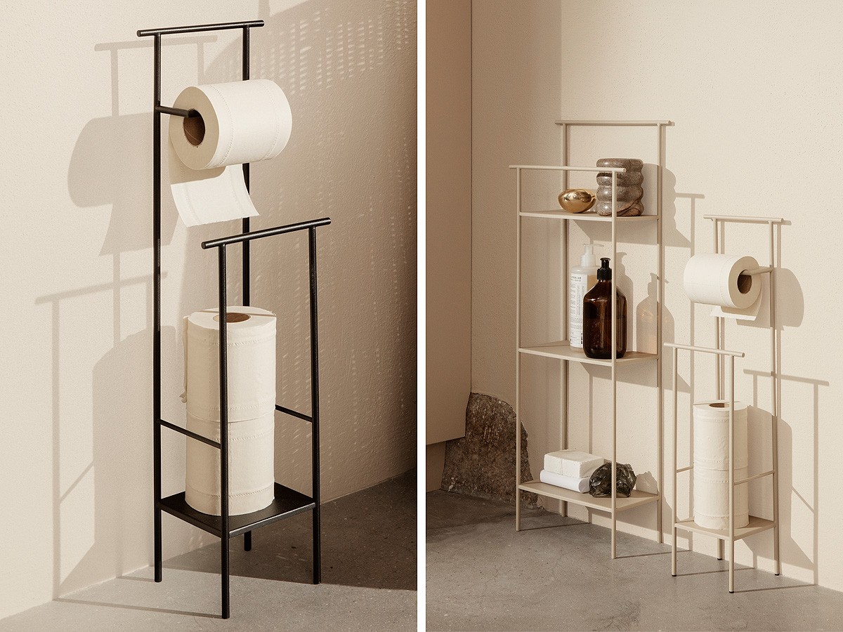 Buy the Ferm Living Dora Toilet Paper Stand at nest.co.uk