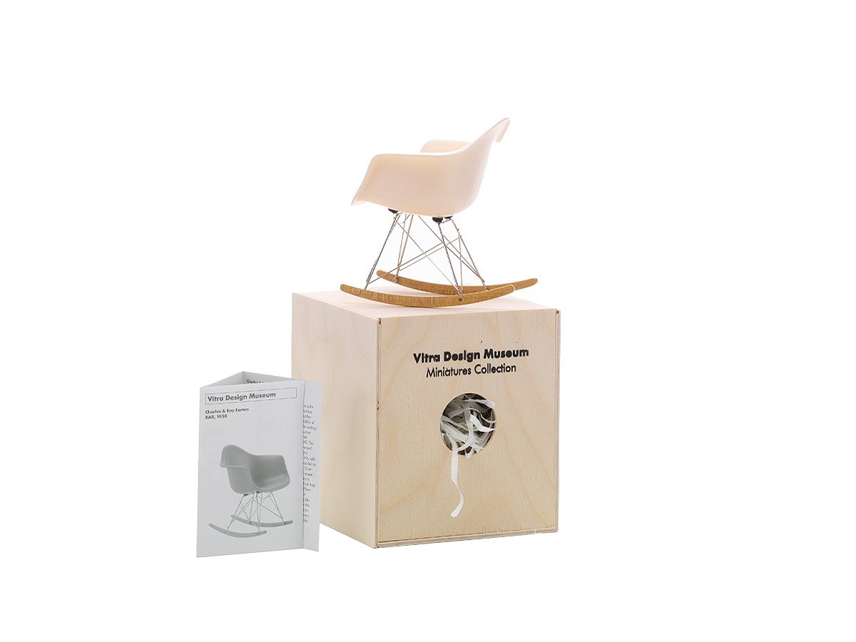 Buy the Vitra Miniature Eames RAR Chair at nest.co.uk