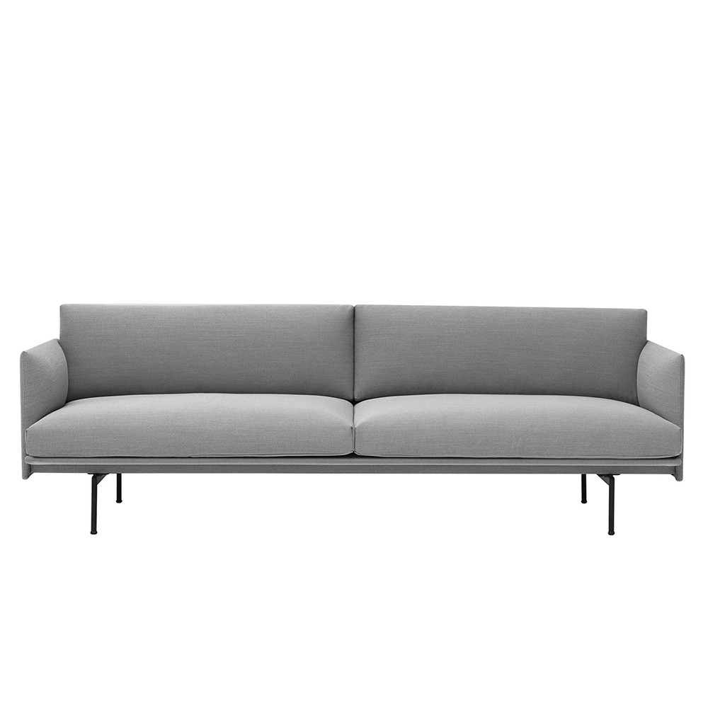 Buy the Muuto Outline Three Seater Sofa at nest.co.uk