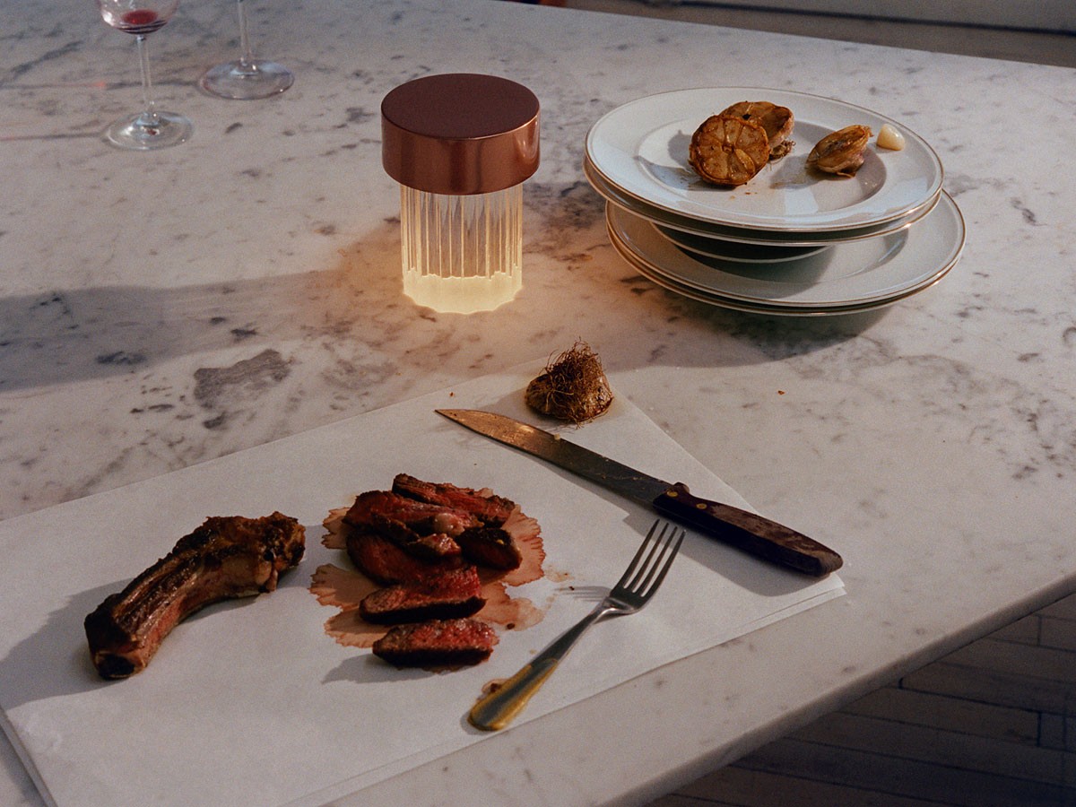 Buy the Flos Last Order Fluted Table Lamp at nest.co.uk