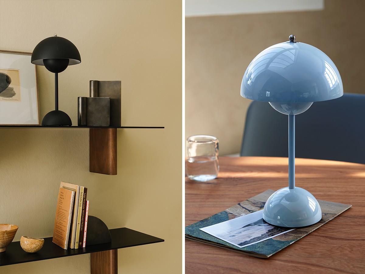 Buy the &Tradition Flowerpot VP9 Portable Table Lamp at nest.co.uk