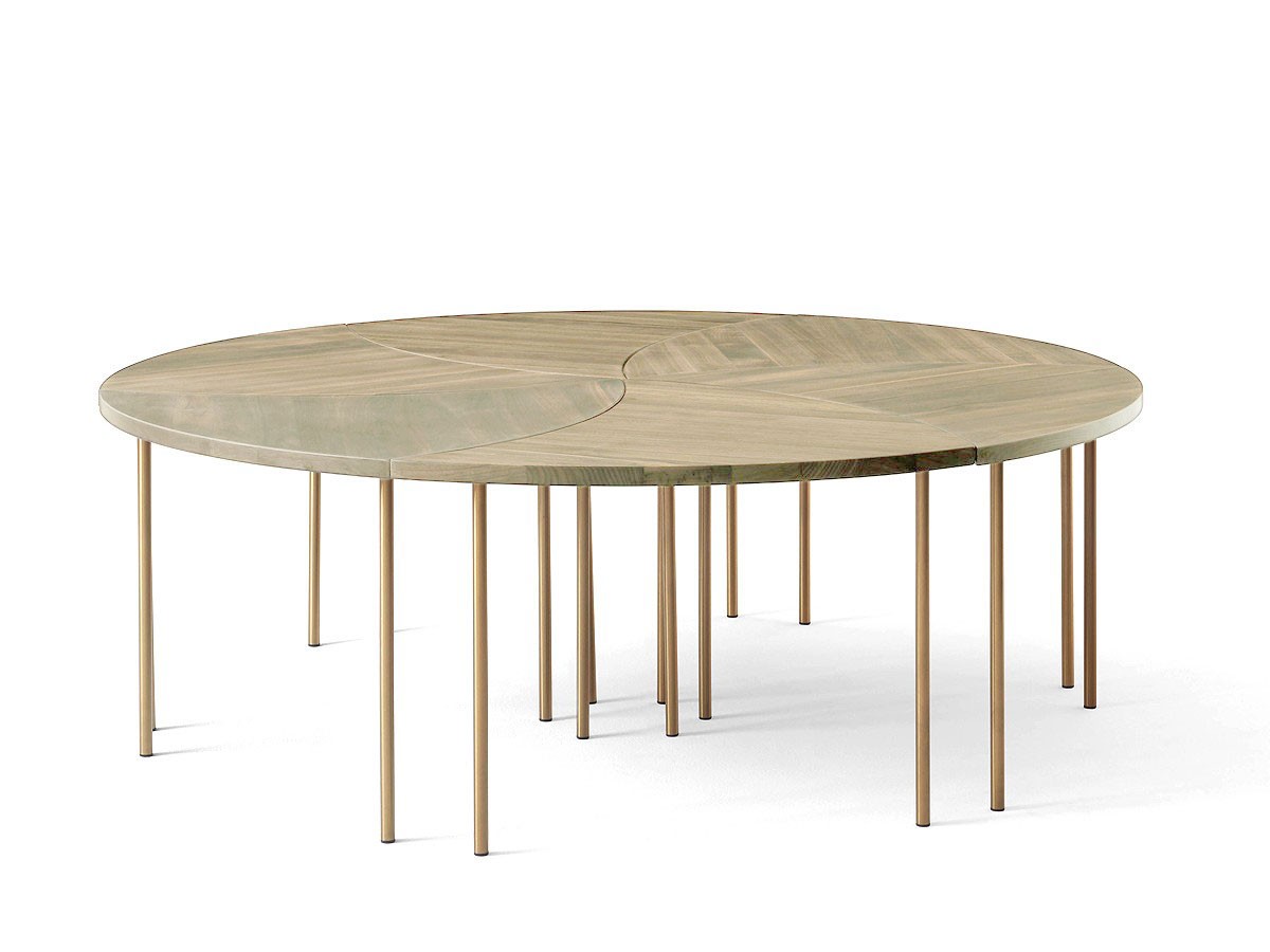 Buy the &Tradition HM7 Pinwheel Modular Table at nest.co.uk