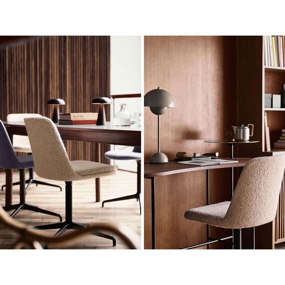 Buy the &Tradition HW14 Rely Office Chair - Swivel Base at nest.co.uk