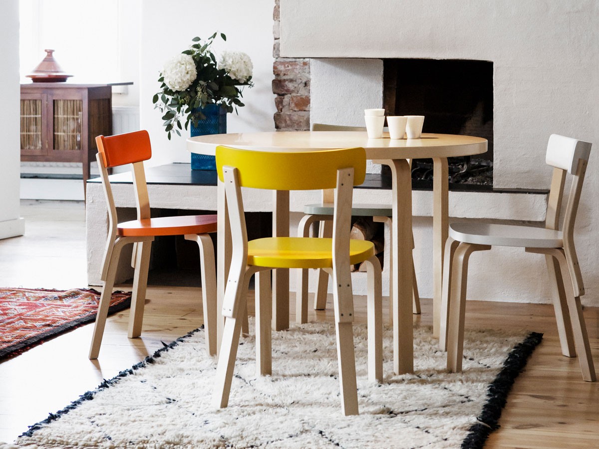 Buy the Artek 90A Aalto Round Dining Table at nest.co.uk