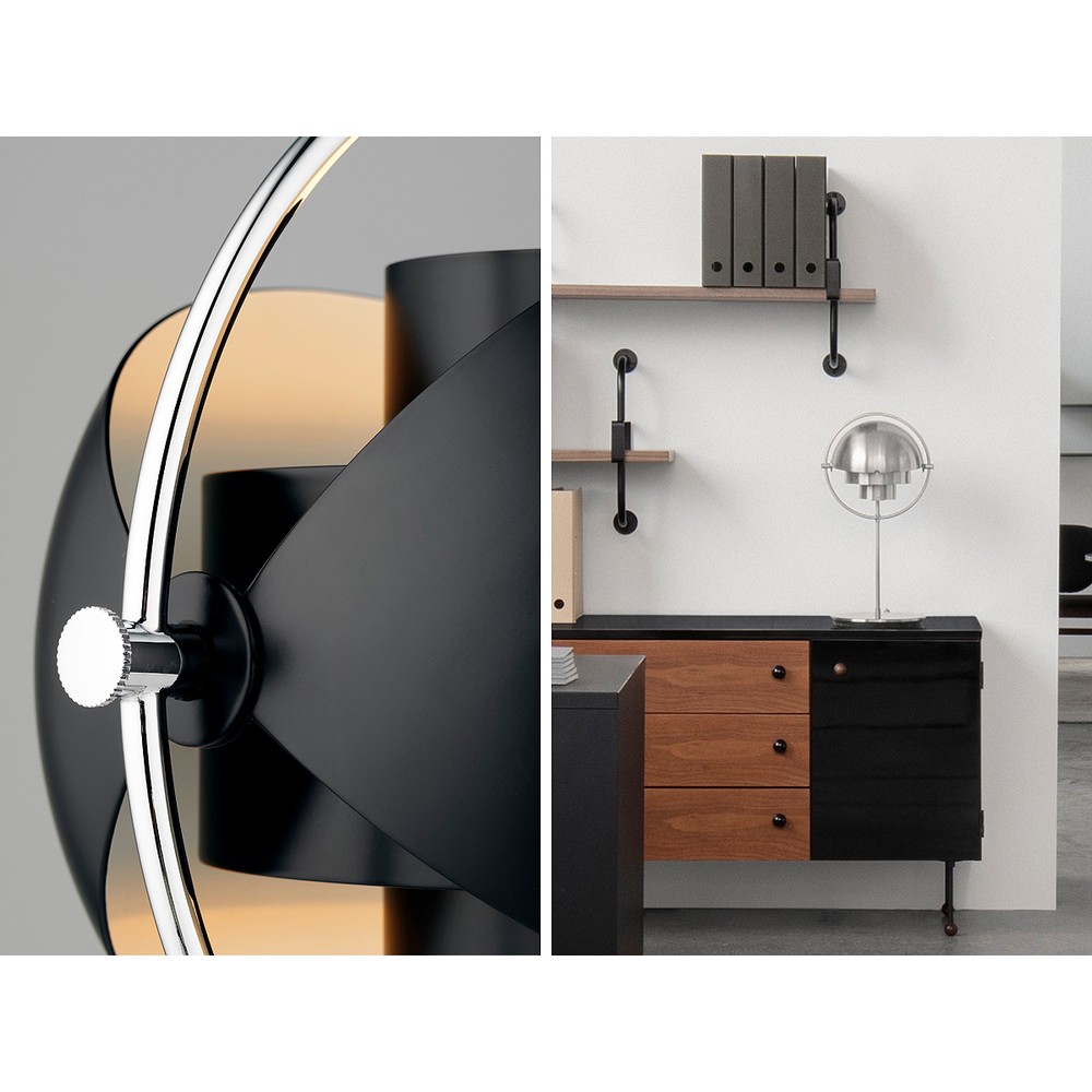 Buy the Gubi Multi-Lite Table Lamp - Chrome at nest.co.uk