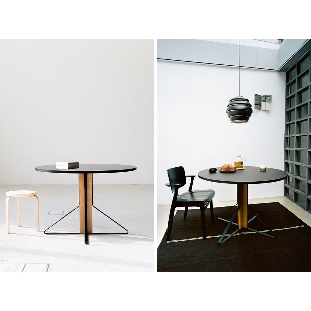 Buy the Artek REB 004 Kaari Dining Table - Round at nest.co.uk