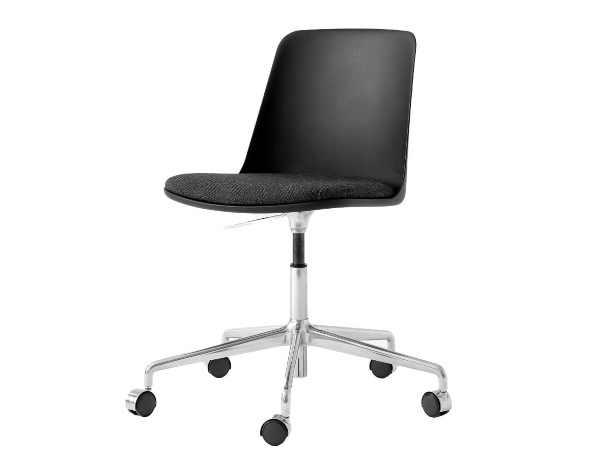 Buy the &Tradition HW29 Rely Office Chair - Swivel Base with Castors at ...