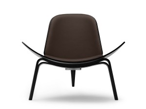 Buy the Carl Hansen & Son CH07 Shell Chair - Leather at nest.co.uk