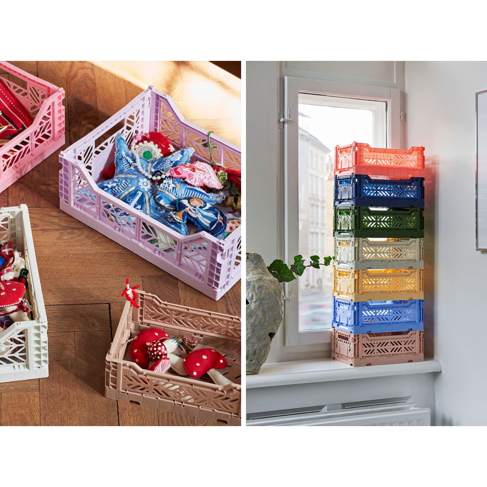 Buy the Hay Colour Crate - Medium at nest.co.uk