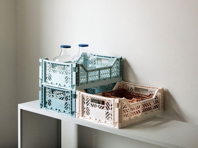 Buy the Hay Colour Crate - Medium at nest.co.uk