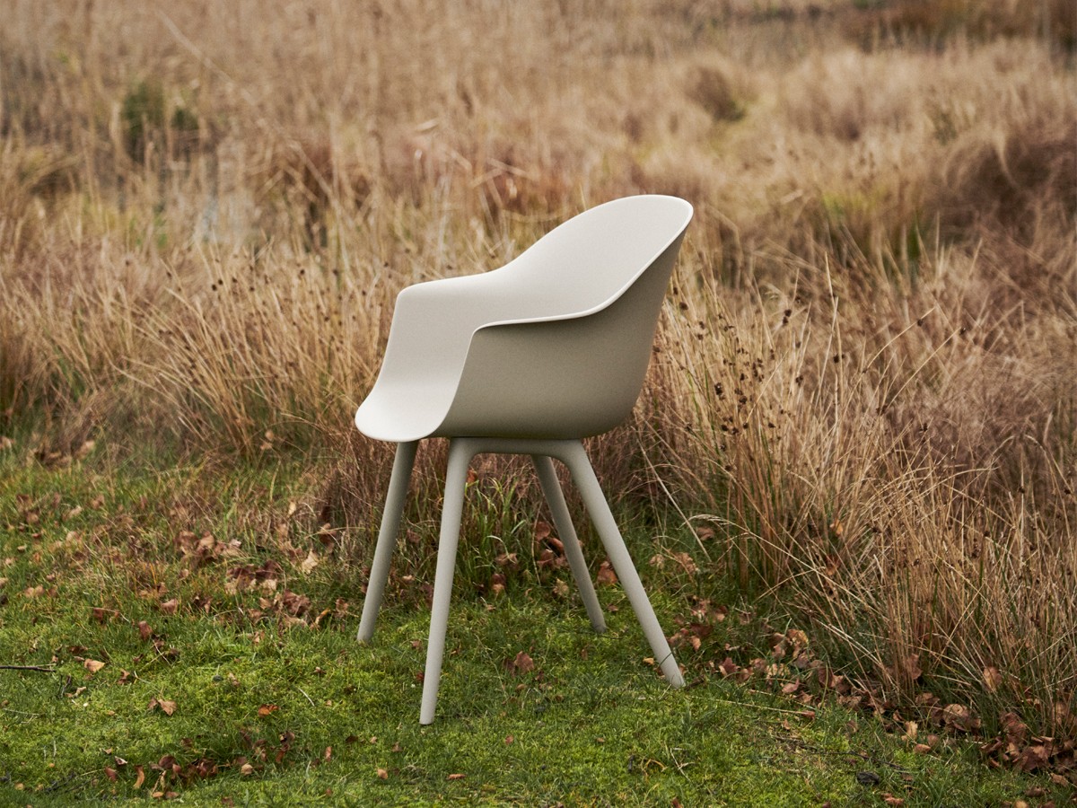 Buy the Gubi Bat Outdoor Dining Chair at nest.co.uk