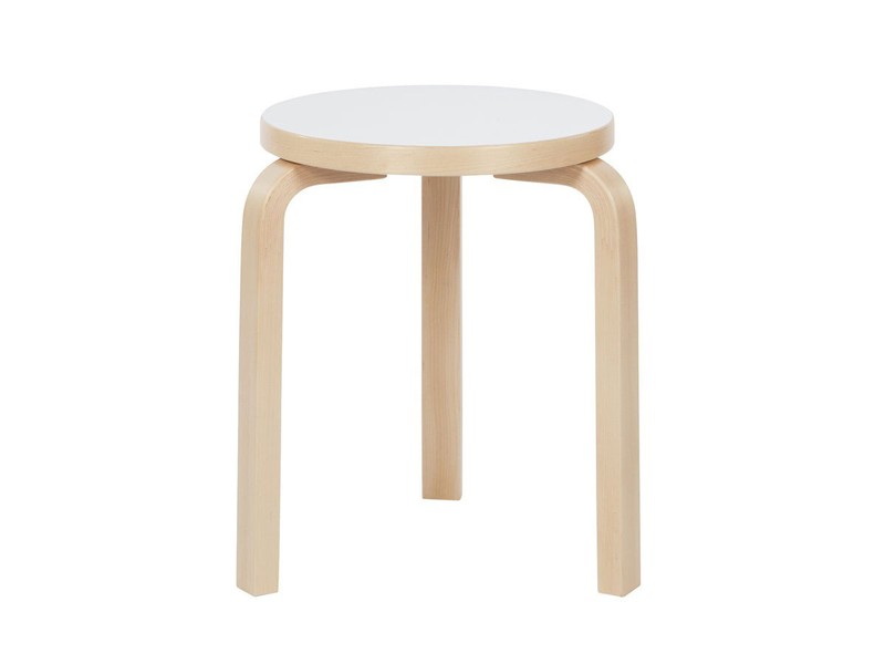 Buy the Artek 60 Stool at nest.co.uk