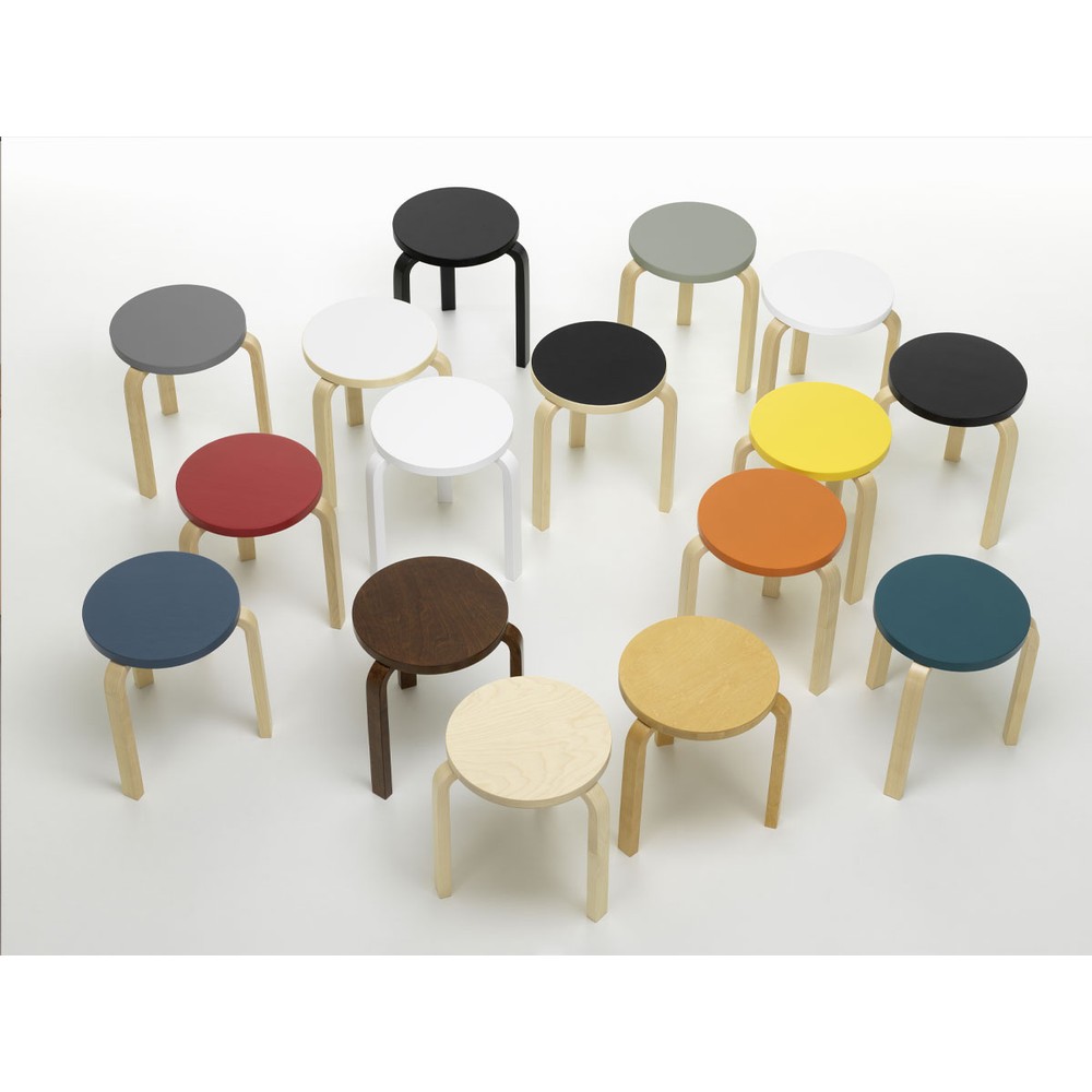 Buy the Artek 60 Stool at nest.co.uk