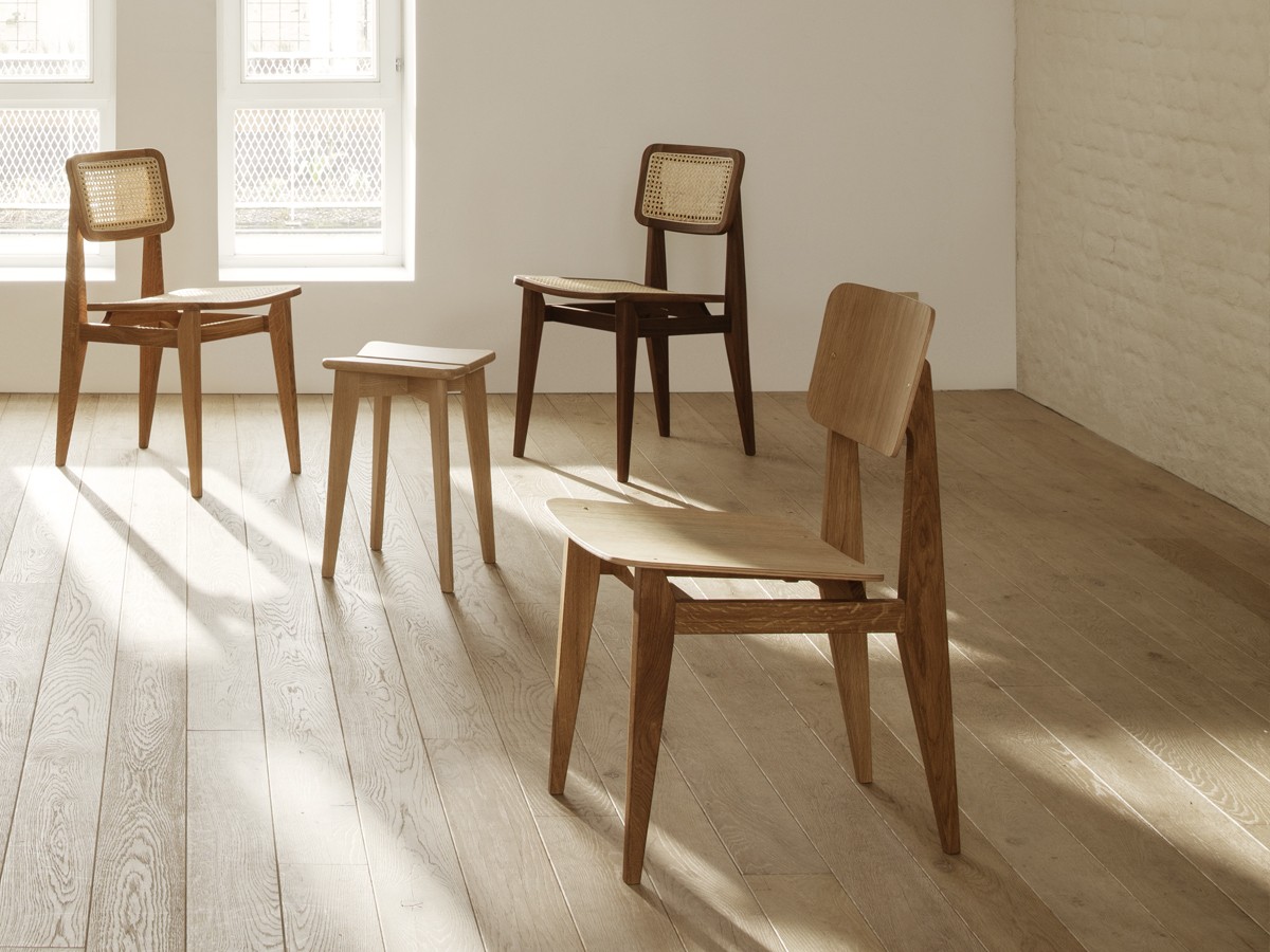 Buy the Gubi C-Chair Dining Chair - Veneer at nest.co.uk