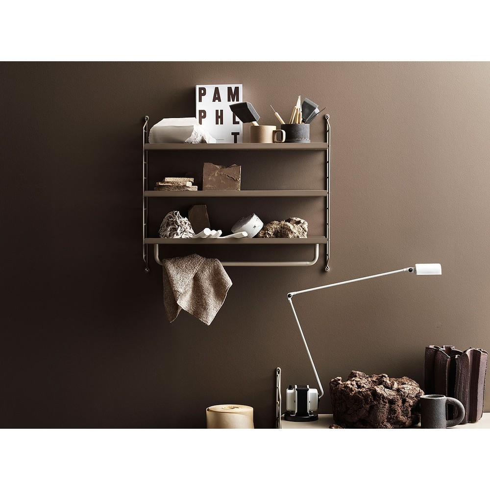 Buy the String Pocket Metal Shelving at nest.co.uk