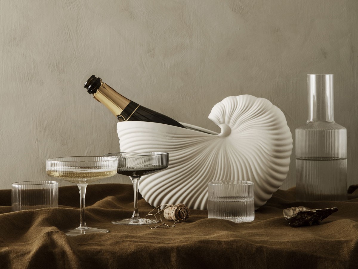 Buy the ferm LIVING Shell Pot at nest.co.uk