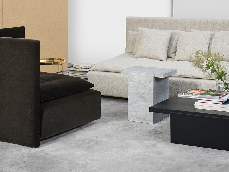 Buy the E15 DT02 Tore Side Table - Marble at nest.co.uk