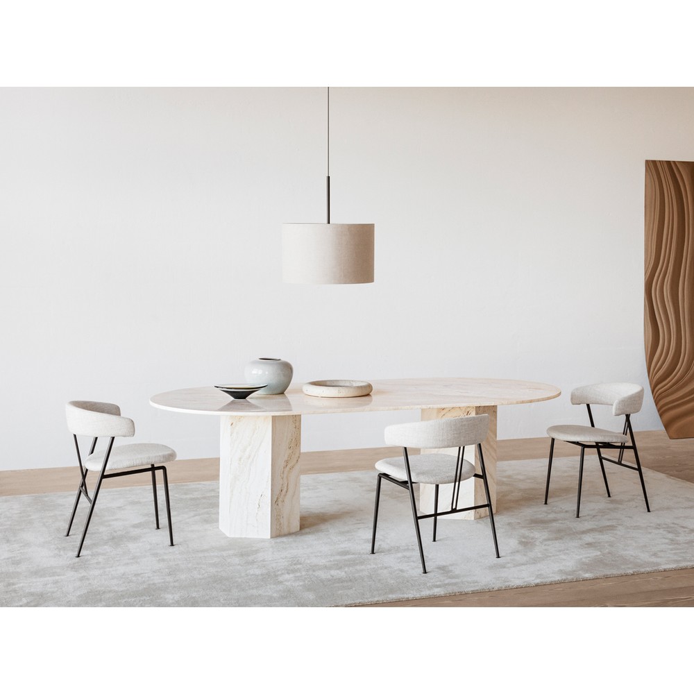 Buy the Gubi Epic Dining Table - Elliptical at nest.co.uk
