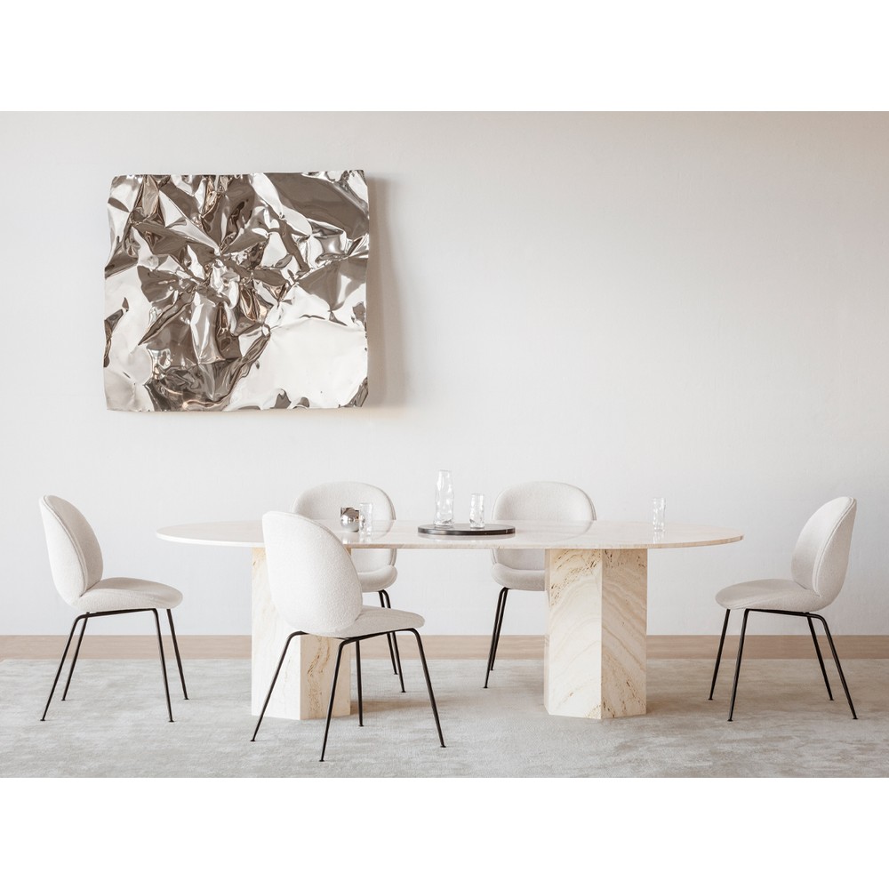 Buy the Gubi Epic Dining Table - Elliptical at nest.co.uk
