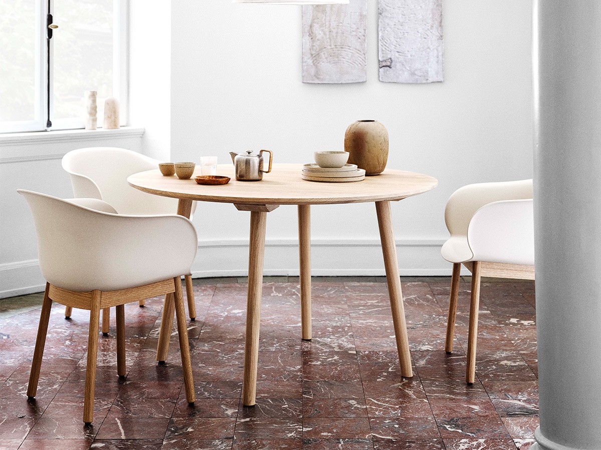 Buy the &Tradition SK4 In Between Dining Table at nest.co.uk