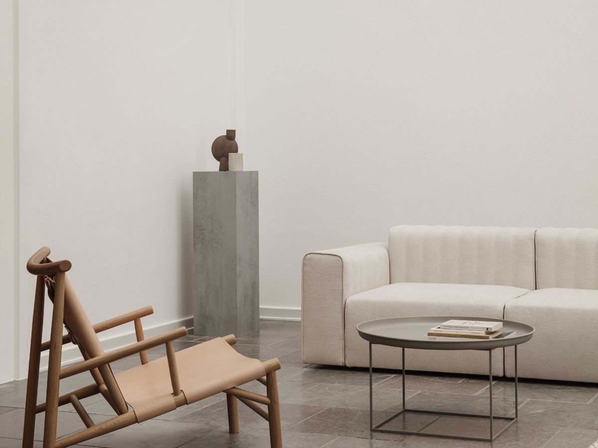 Buy the NORR11 Riff Three Seater Sofa with Chaise Longue - Left at nest ...