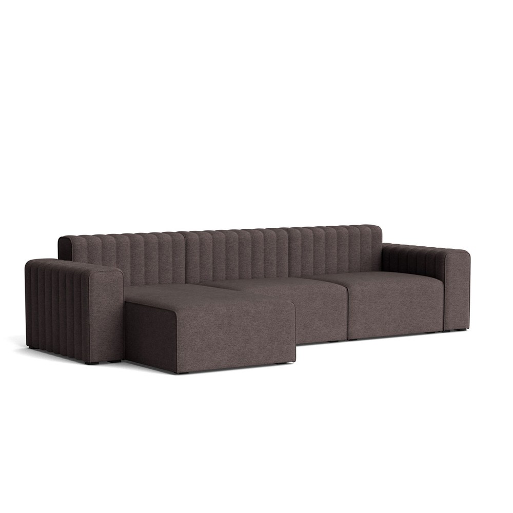 Buy the NORR11 Riff Three Seater Sofa with Chaise Longue - Right at ...
