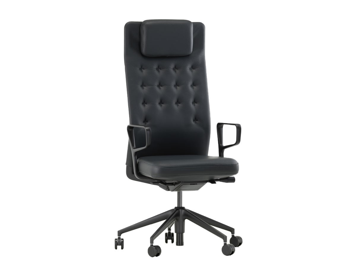 Buy the Vitra ID Trim L Swivel Chair at nest.co.uk