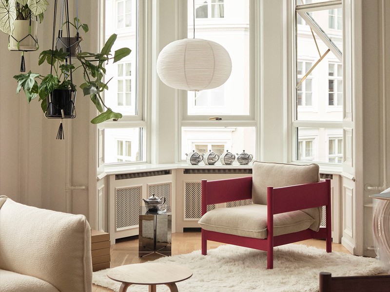 Buy the Hay Rice Paper Shade - Ellipse at nest.co.uk