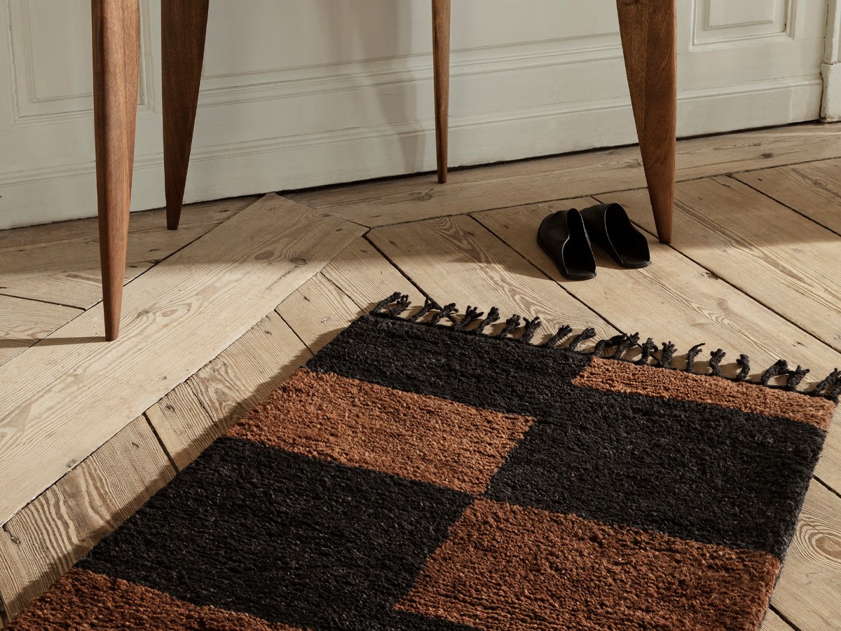 Buy the Ferm Living Mara Knotted Rug at nest.co.uk
