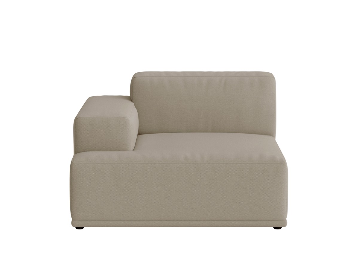 Buy the Muuto Connect Soft Modular Sofa - Left Armrest Module at nest.co.uk