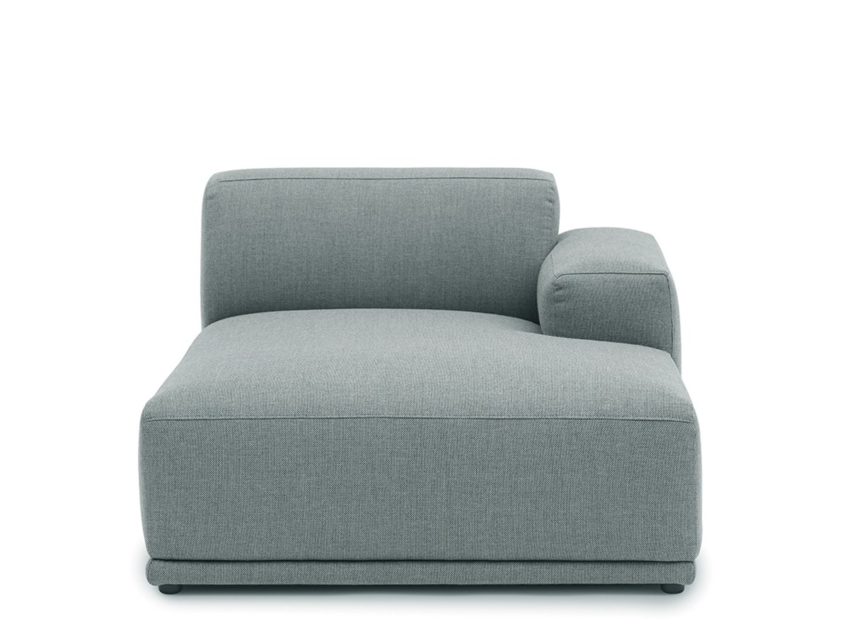 Buy the Muuto Connect Soft Modular Sofa - Right Armrest Chaise Longue ...