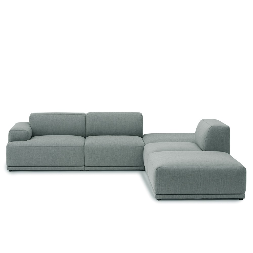 Buy the Muuto Connect Soft Corner Modular Sofa - Configuration Three at ...