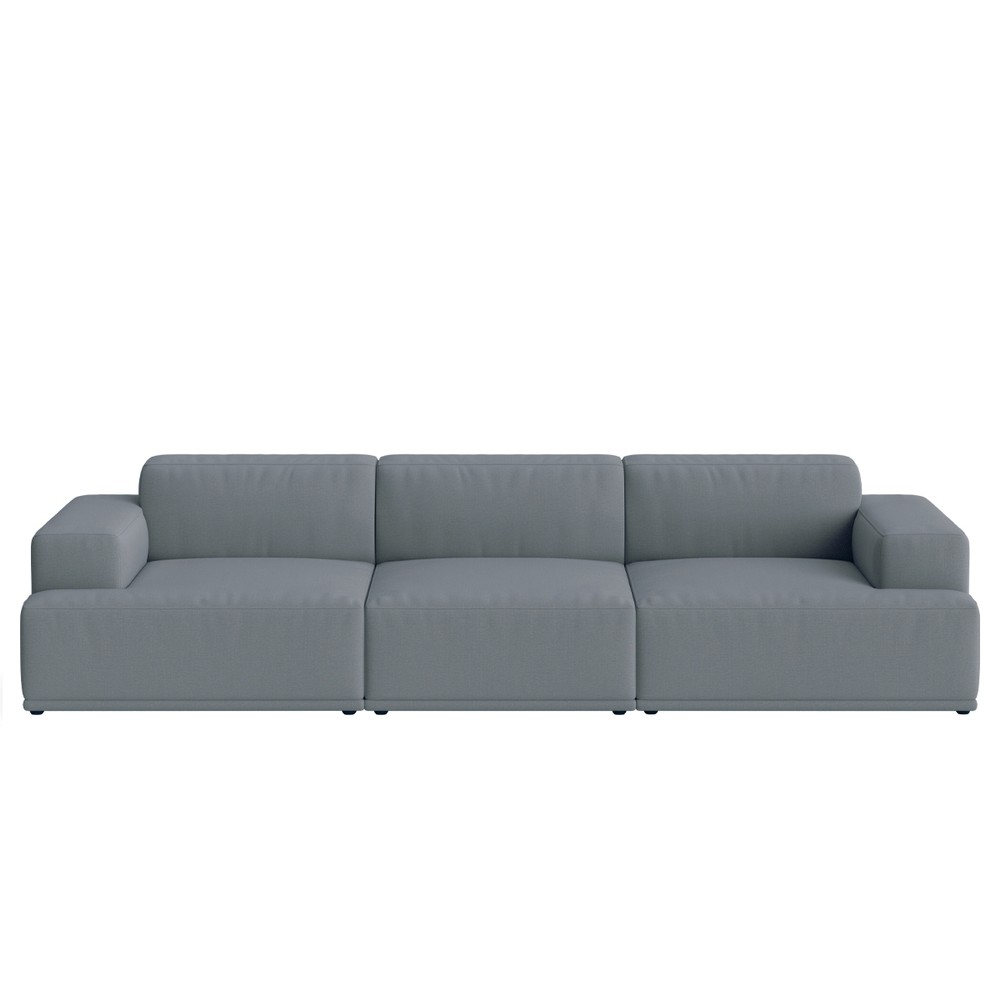 Buy the Muuto Connect Soft Three Seater Modular Sofa - Configuration ...