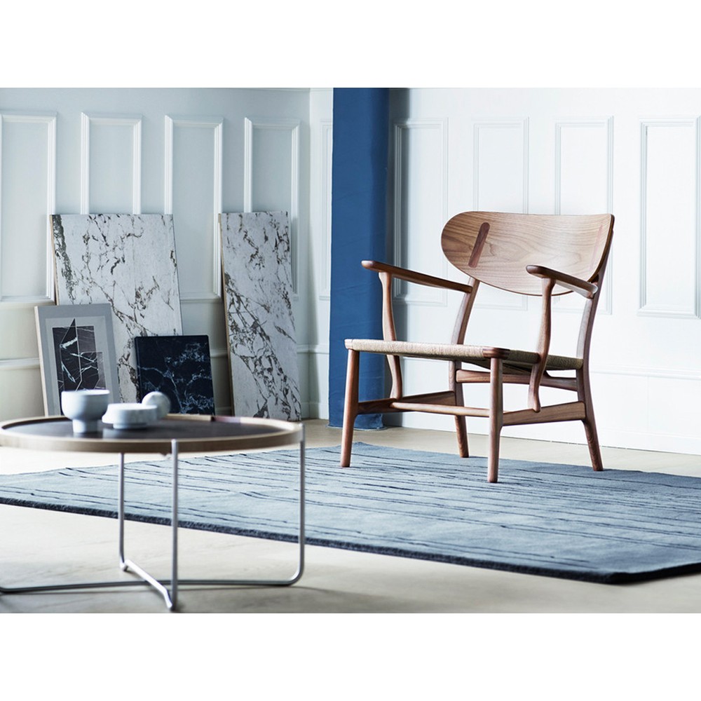 Buy the Carl Hansen & Son CH22 Lounge Chair at nest.co.uk