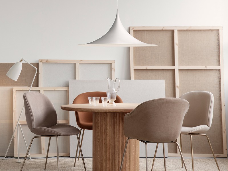 Buy the Gubi Semi Pendant Light at nest.co.uk