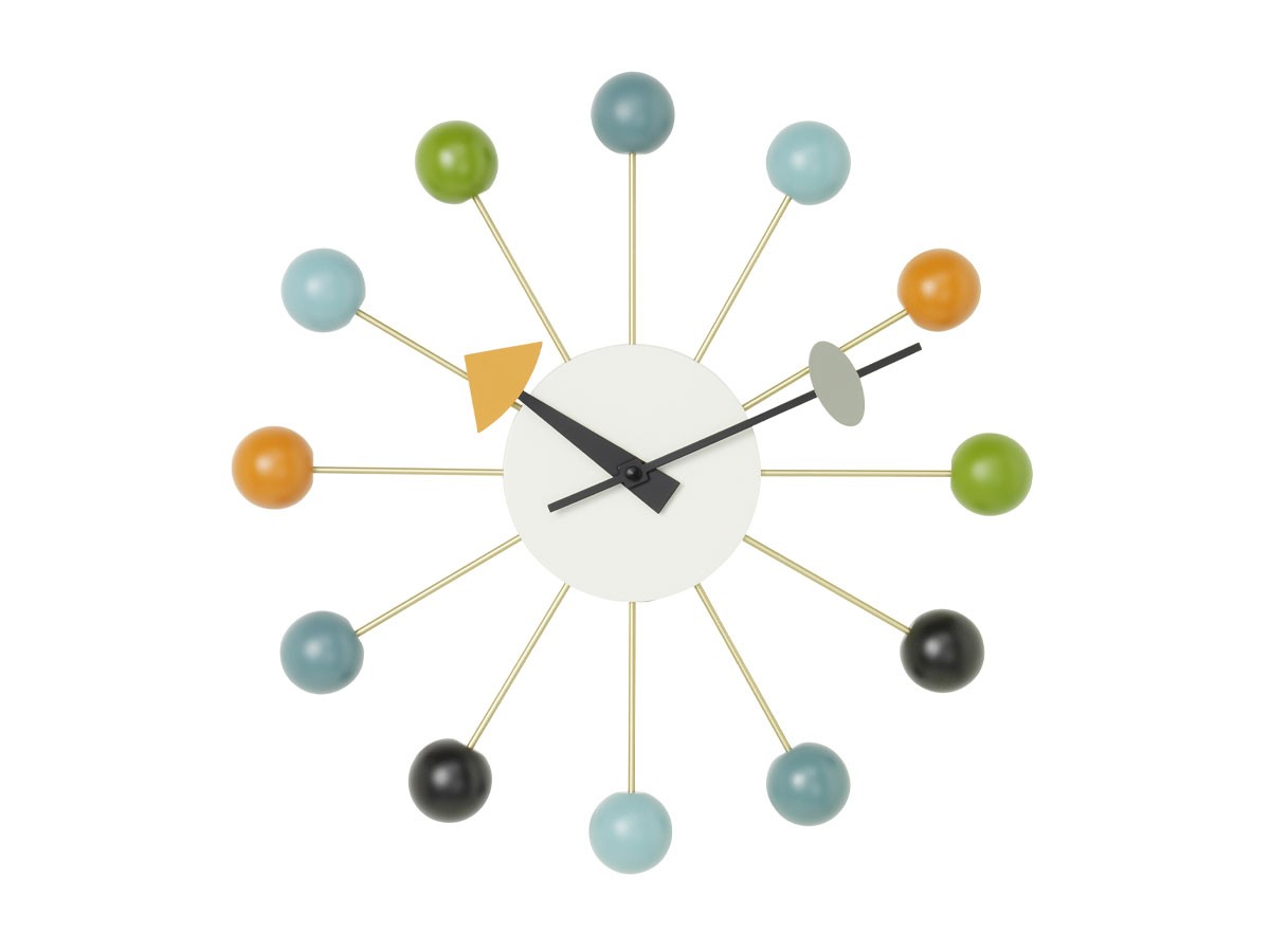Buy the Vitra Ball Wall Clock at nest.co.uk