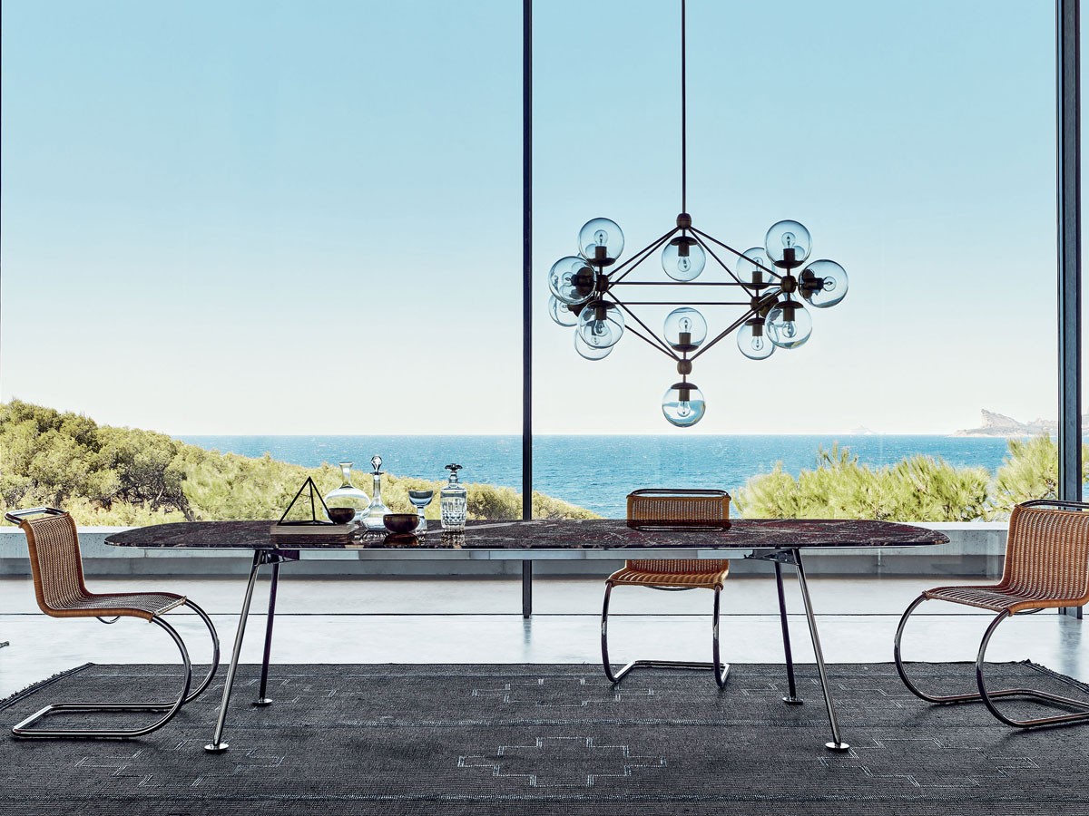 Buy the Knoll Studio Grasshopper Rectangular Dining Table at nest.co.uk