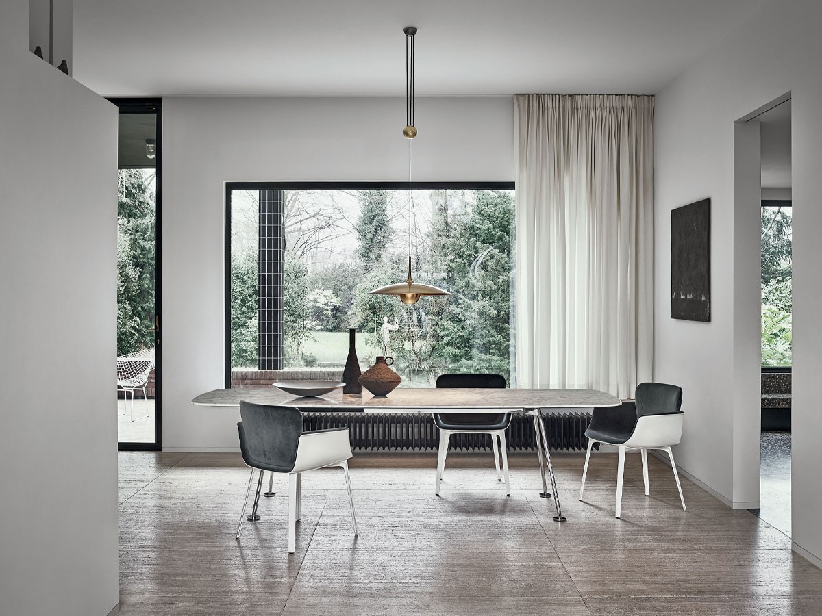Buy the Knoll Studio Grasshopper Rectangular Dining Table at nest.co.uk