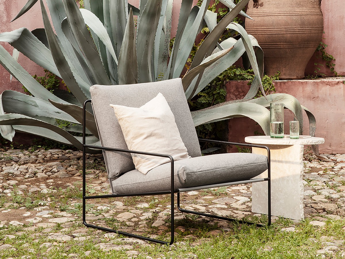 Buy the Ferm Living Desert Outdoor Armchair at nest.co.uk