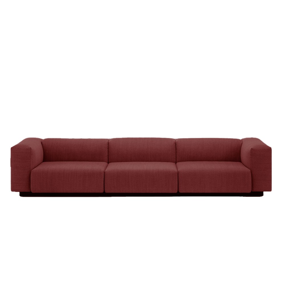 Buy the Vitra Soft Modular Sofa Three Seater at nest.co.uk